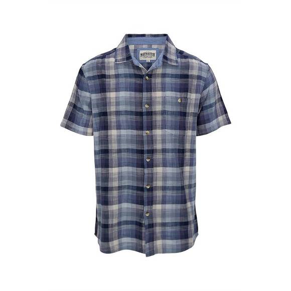 NORTH RIVER | Shirts | New North River Mens Crosshatch Short Sleeve ...